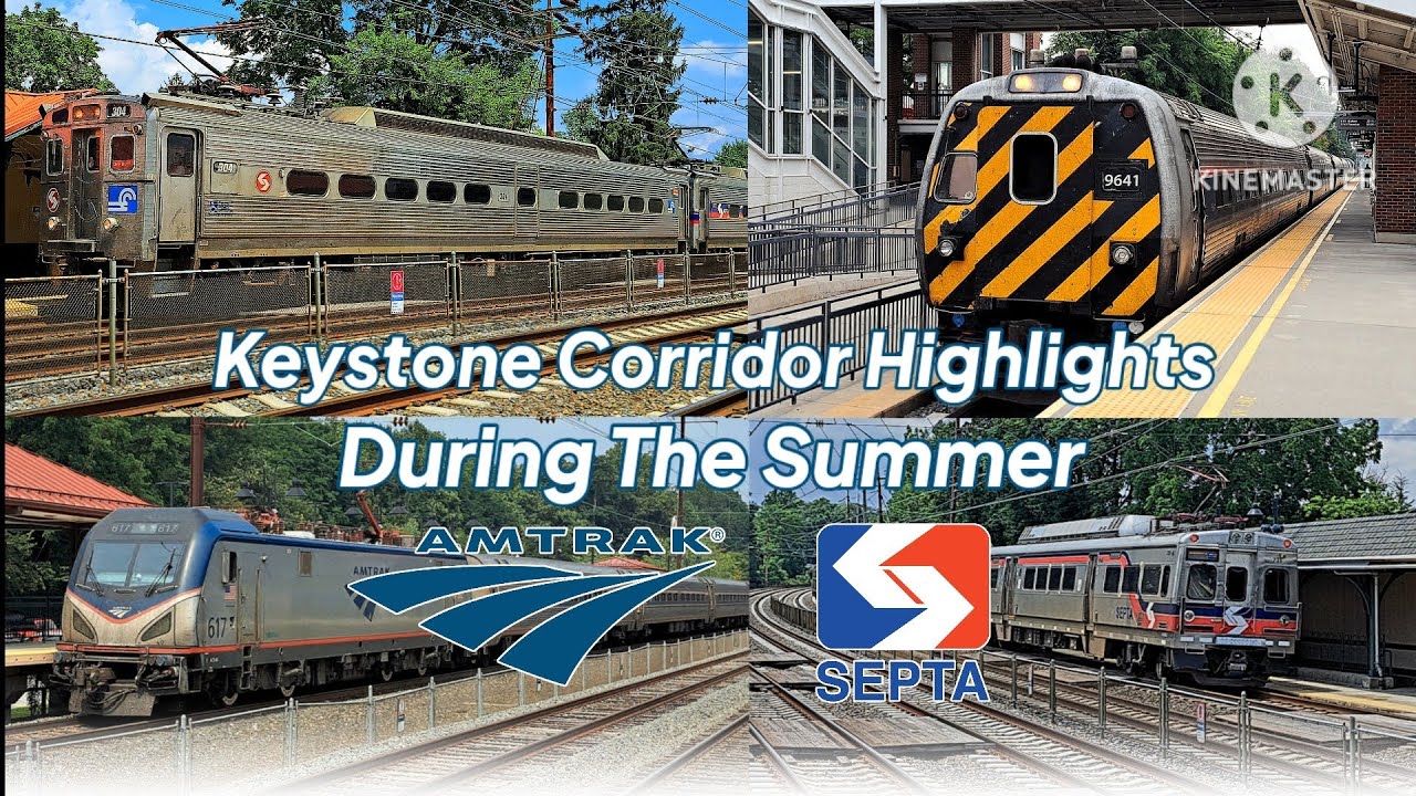 Amtrak & SEPTA Keystone Corridor highlights throughout the Summer ...