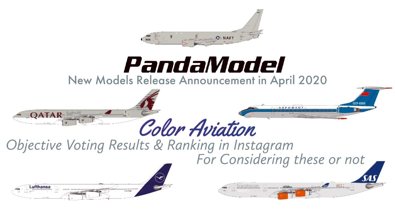 Aircraft Models Voting Results & Ranking in Color Aviation of Panda ...