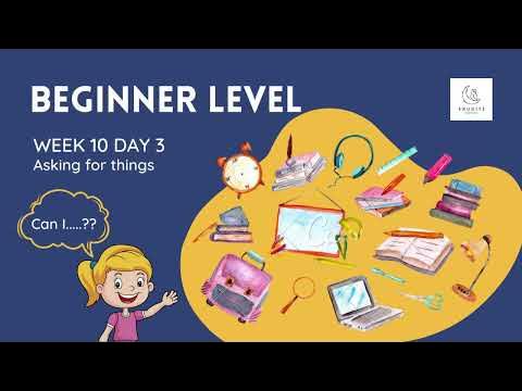Erudite English Beginner (Week 10 Day 3) Video Lesson - YouTube