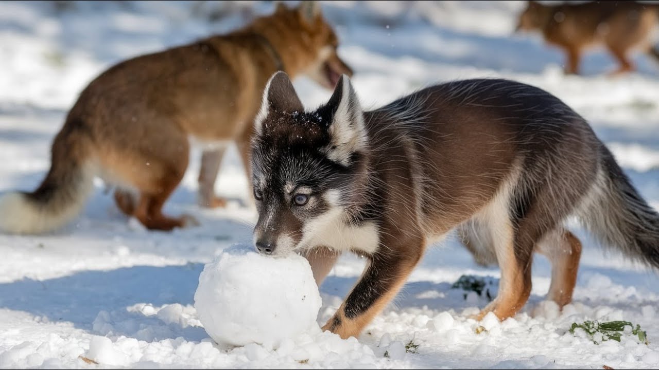 Animals Experiencing Snow for the First Time - YouTube
