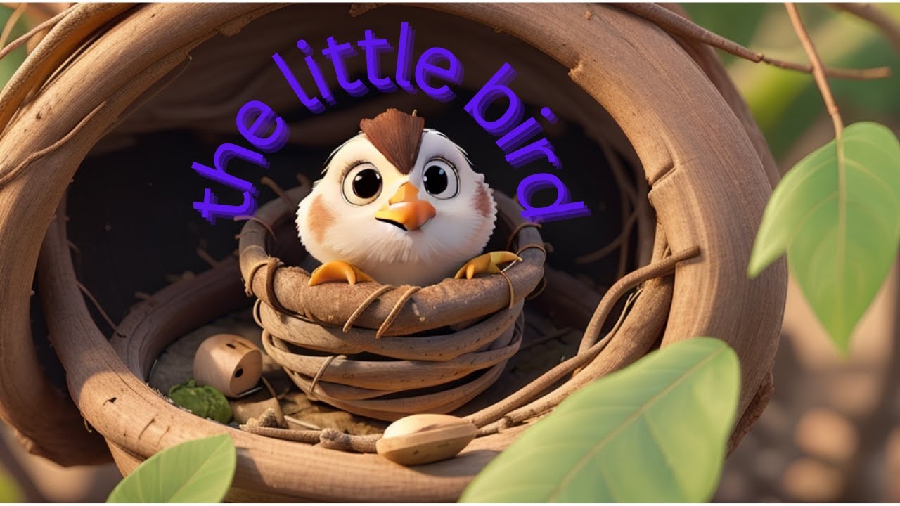 The little bird | cartoon animatio video vlog,kids /,bed time story ...