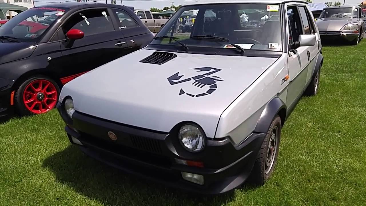 1981 Fiat Ritmo Abarth - YouTube