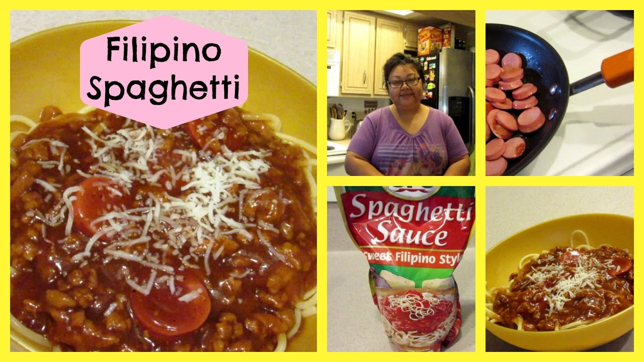 How to make Filipino Spaghetti. - YouTube