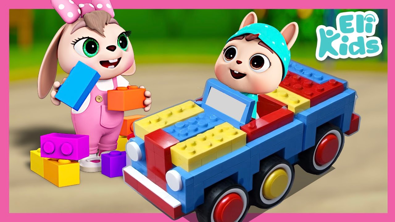 Toy Block Cars +More | Eli Kids Song Compilation - YouTube