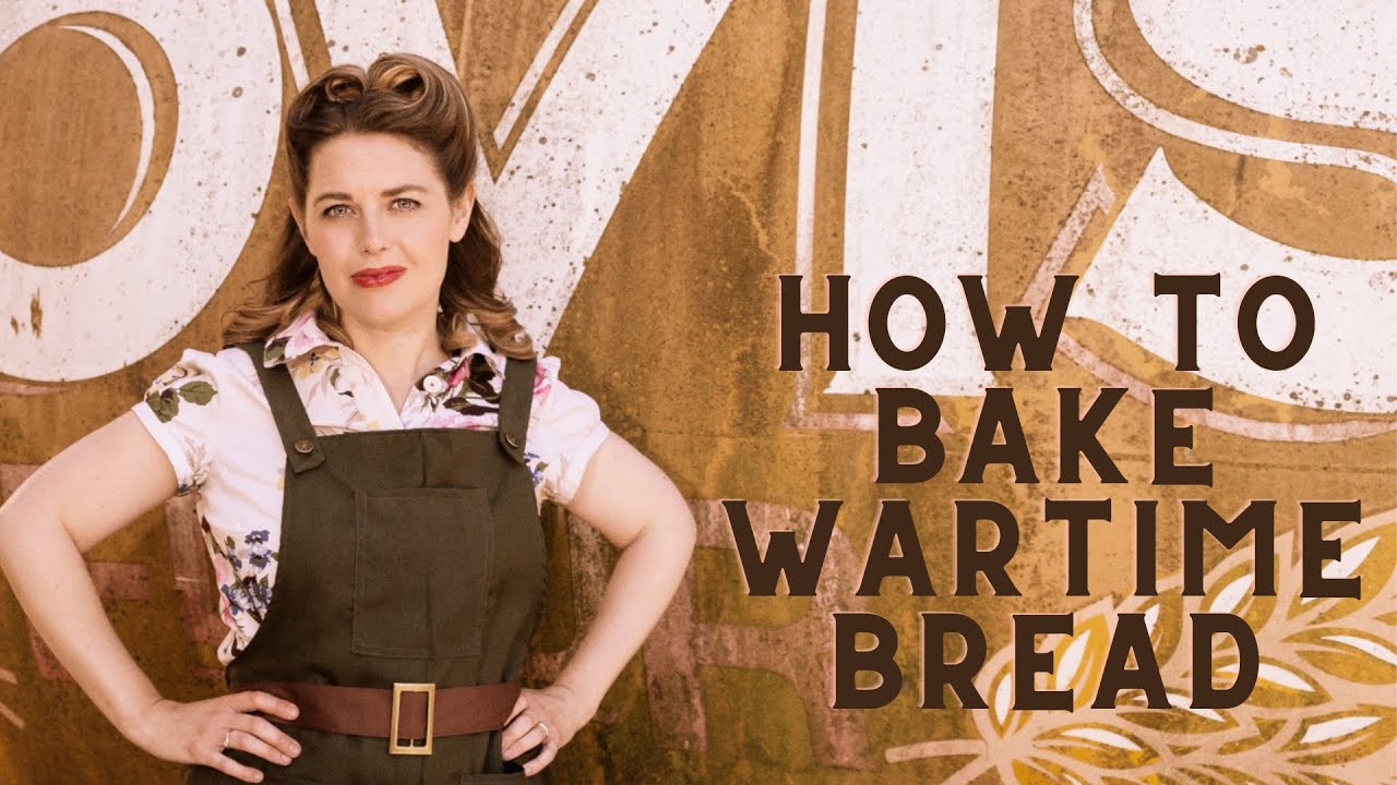 How to bake war time bread! - YouTube