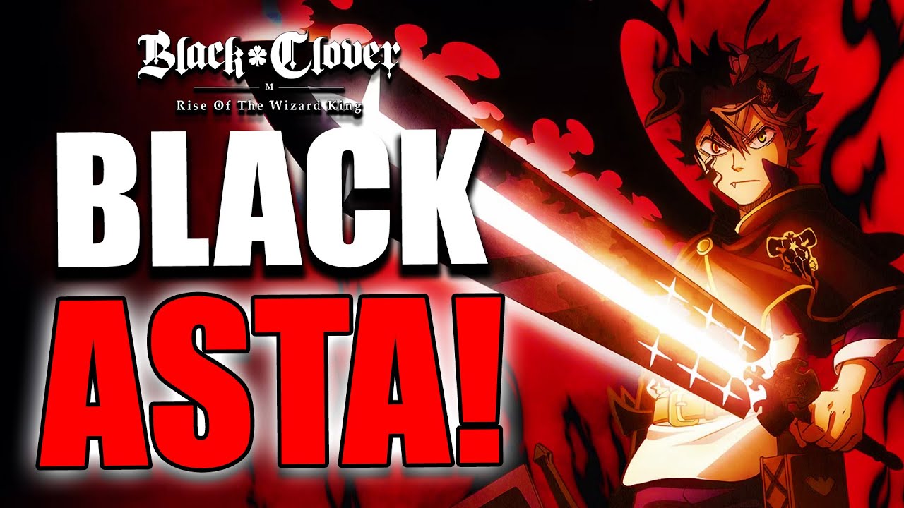 BLACK ASTA FIRST LOOK! - YouTube