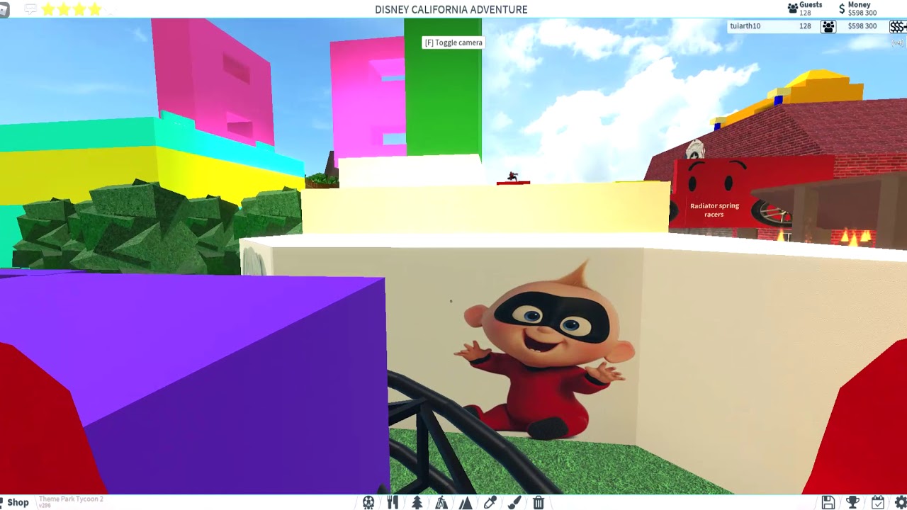 Roblox California Adventure Tour Theme Park Final - YouTube