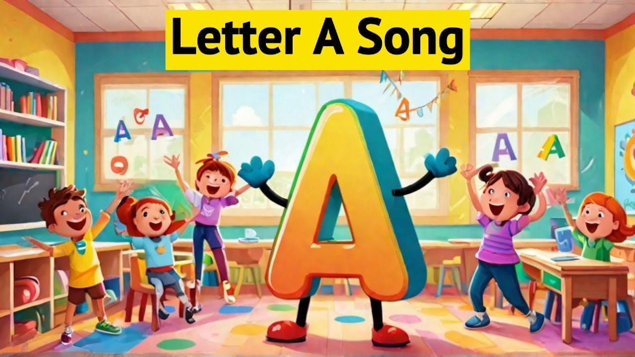 The BEST Alphabet Song for Kids | Learn Letter A with Music - YouTube