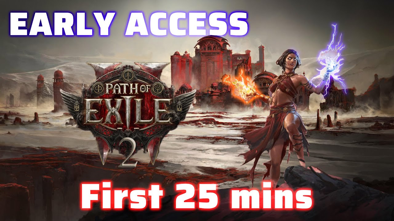 First 25-Min Adventure | Path of Exile 2 (PoE 2) Early Access - YouTube