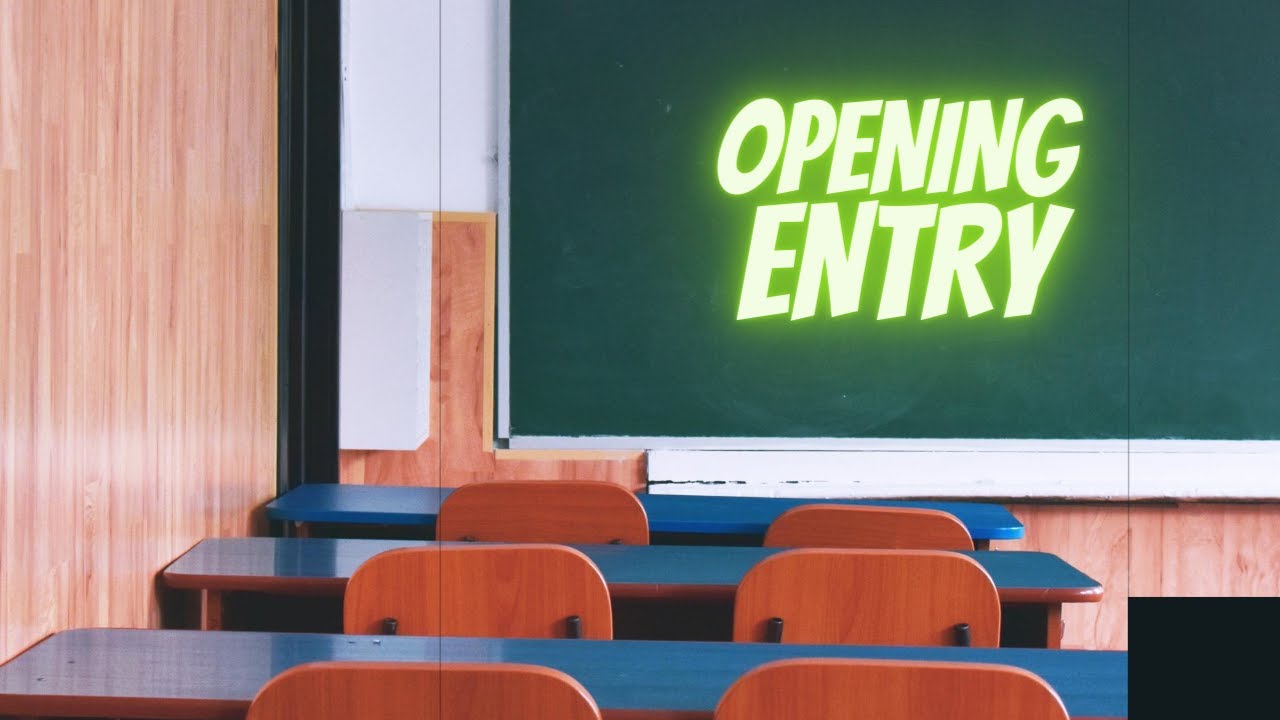 OPENING ENTRY | JOURNAL ENTRY | CLASS +1 | ACCOUNTANCY | - YouTube