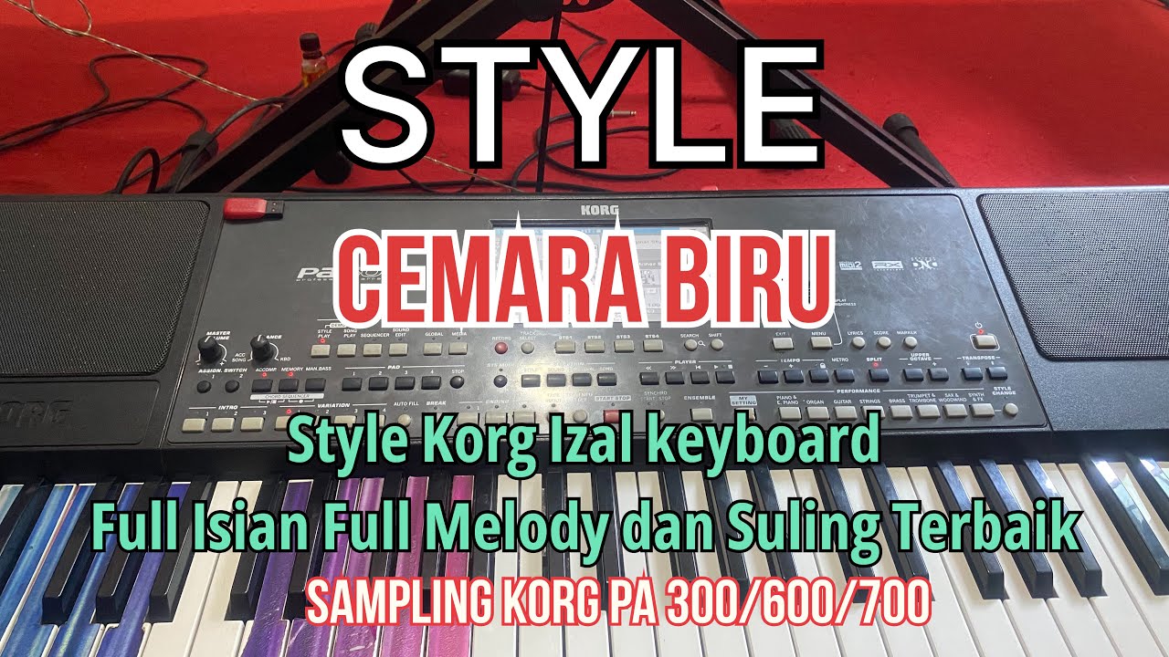Style CEMARA BIRU Lagu lama Full Isian Intro Melody dan Suling Terbaik ...