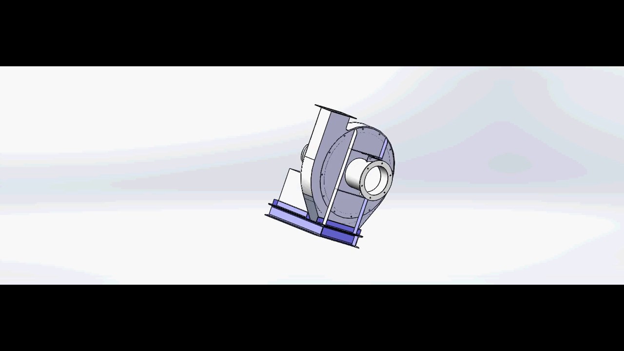 Blower Animation in Solidworks - YouTube