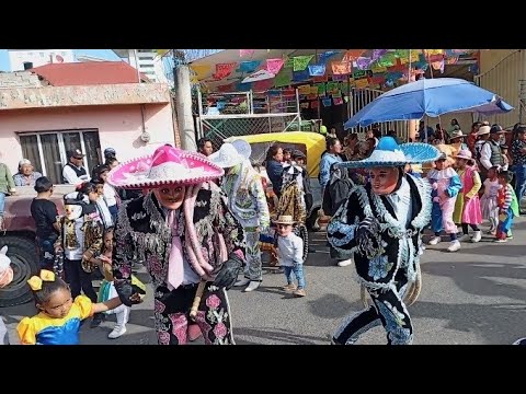 carnaval de san Francisco Ocotlán puebla barrio de arriba 2023 - YouTube