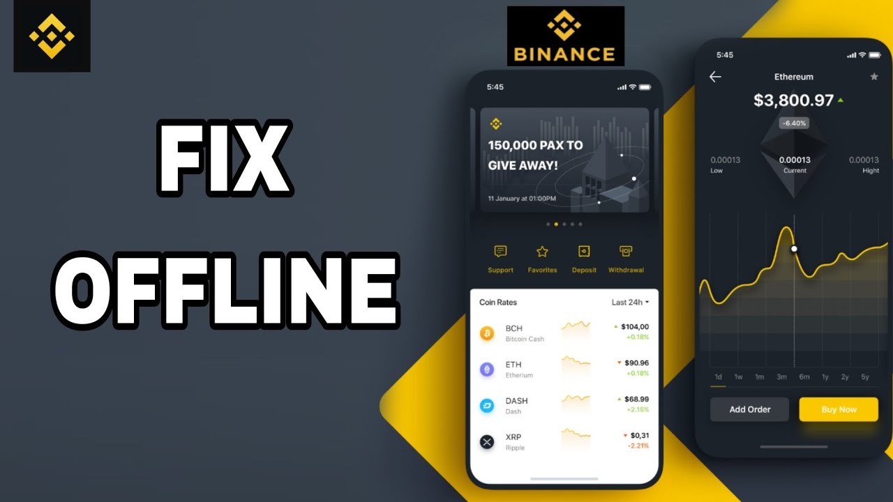 How To Fix And Solve Offline On Binance App | Final Solution - YouTube