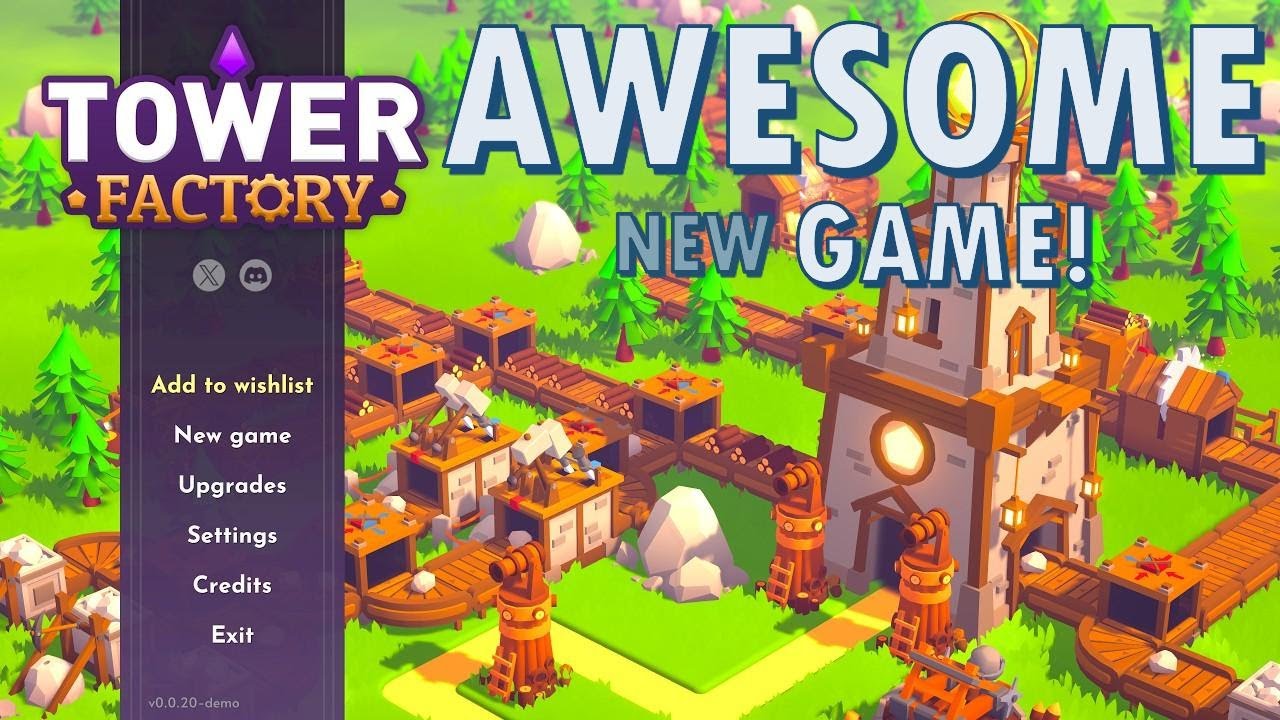 Tower Factory - Awesome New Game! - YouTube