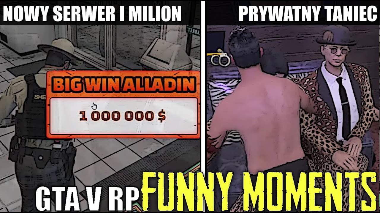 GTA V RP[NOWY SERWER I MILION/PRYWATNY TANIEC/CIOCIA WAFLU/GRUCHA I ...