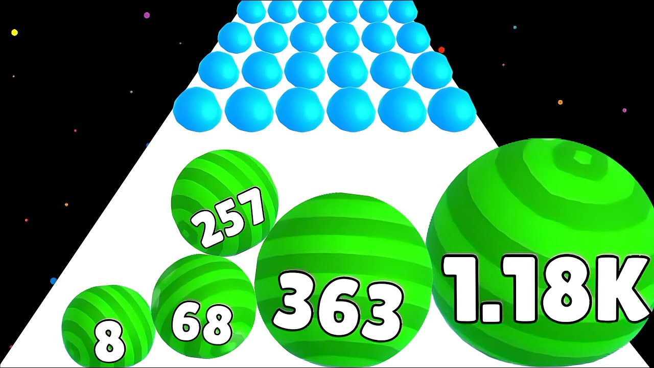 Ball Io 3D : Ball Run Infinity + ASMR Gameplay ( Max Level ) - YouTube