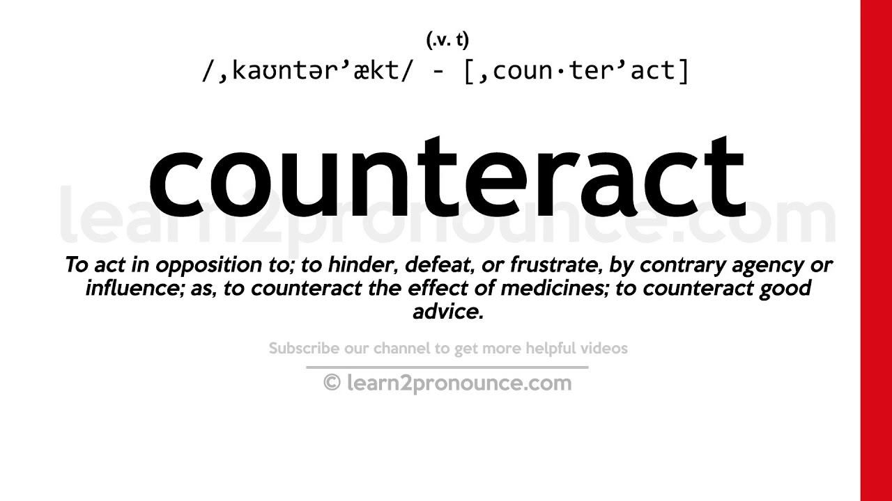 Pronunciation Of Counteract Definition Of Counteract YouTube pronunciation-of-counteract-definition-of-counteract-youtube