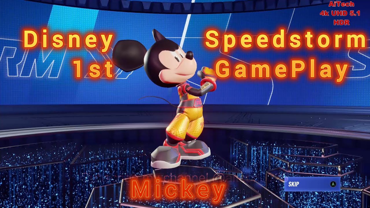 Magical Experience: Disney Speed Storm Gameplay with Mickey - YouTube