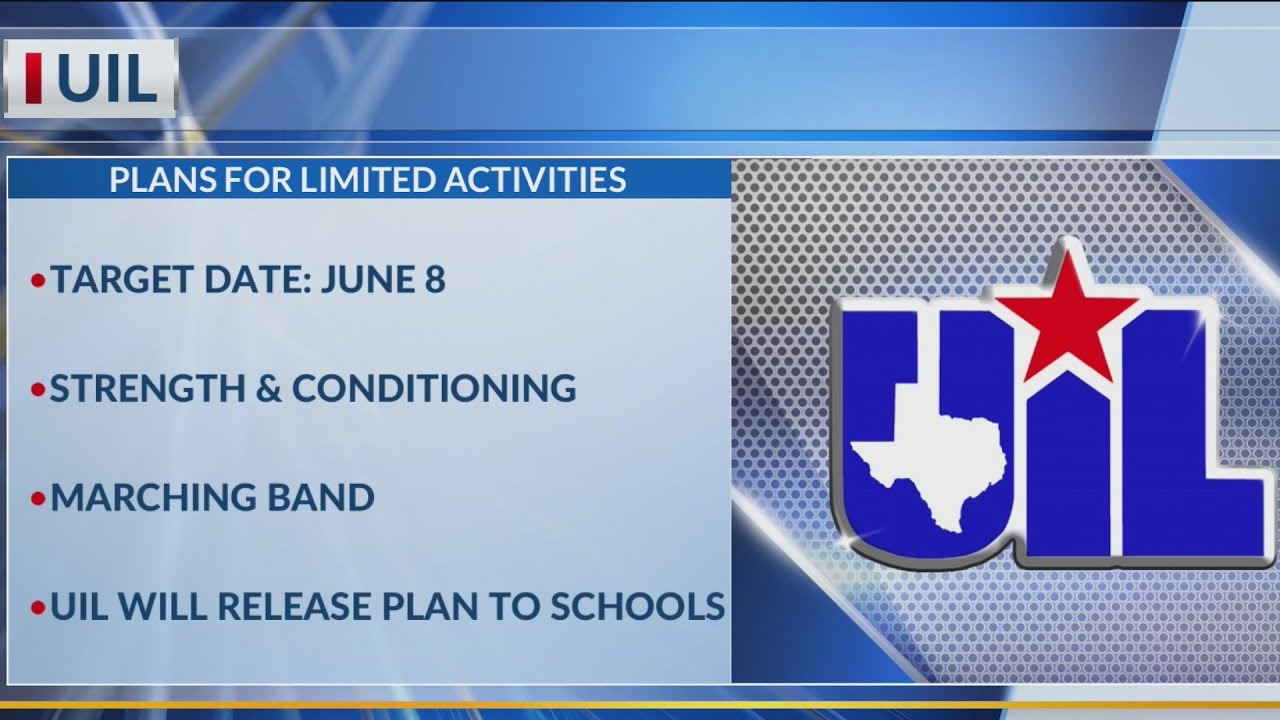 UIL making plans to resume ‘limited’ athletic activities on June 8 ...