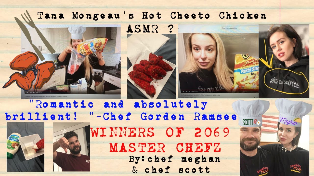 tana mongeau hot cheeto chicken tutorial - YouTube