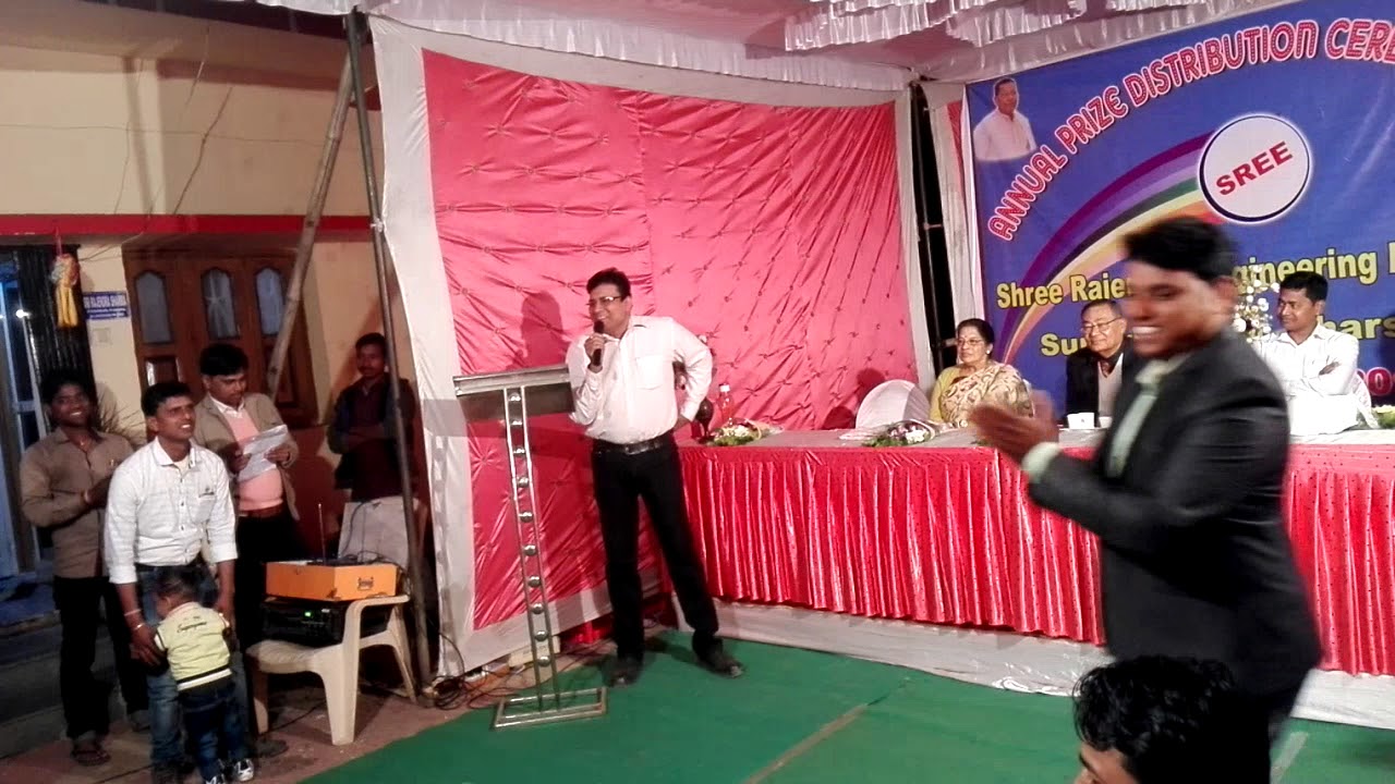 Safety awards in SREE, speech by Patel jee - YouTube