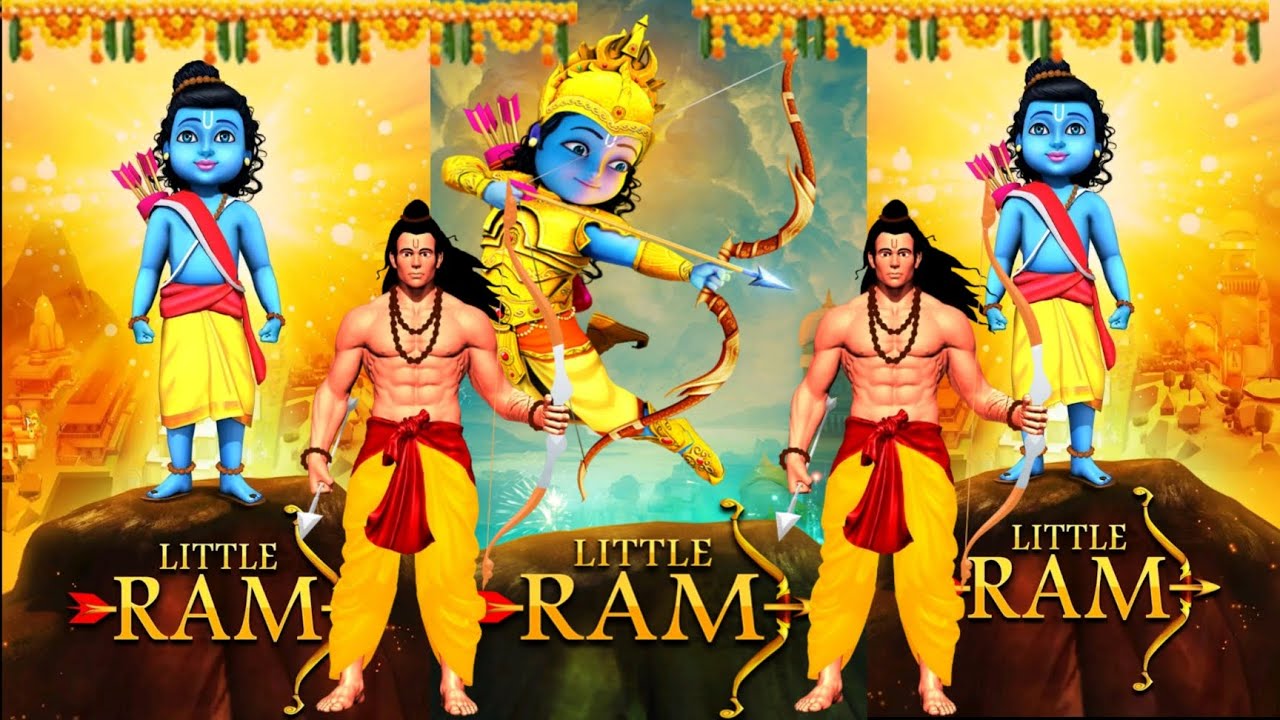 Jai shree ram 🏹 little Ram gamepla 🏹 little singham gameplay,🦁 like ...