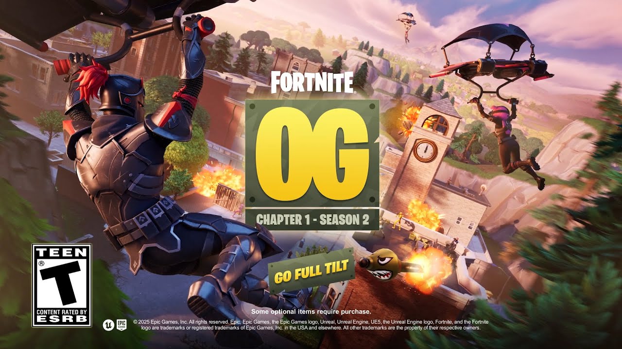 Fortnite OG: Chapter 1 Season 2 Official Trailer - YouTube