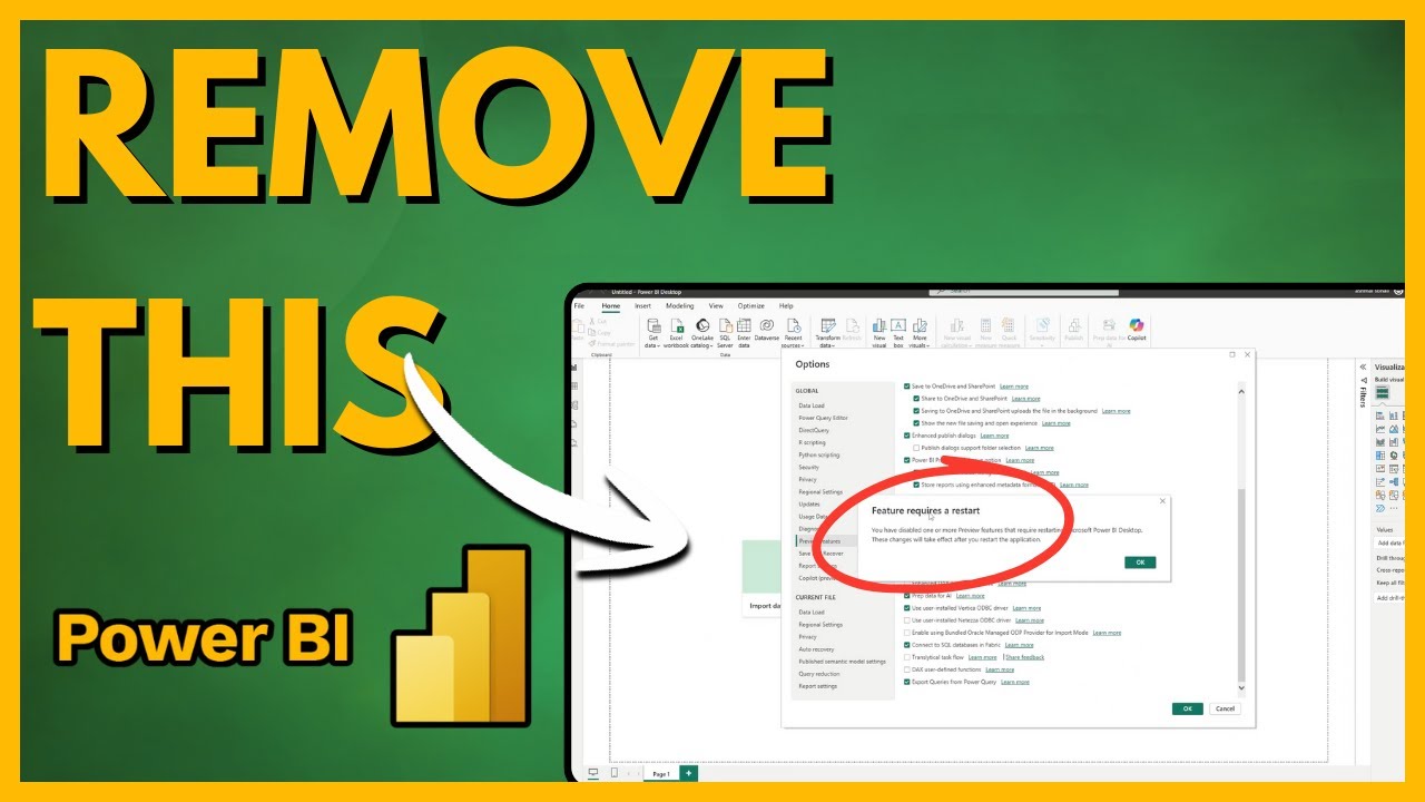 How To Remove The Enter Your Email Address Pop Up In Power BI (2026 ...