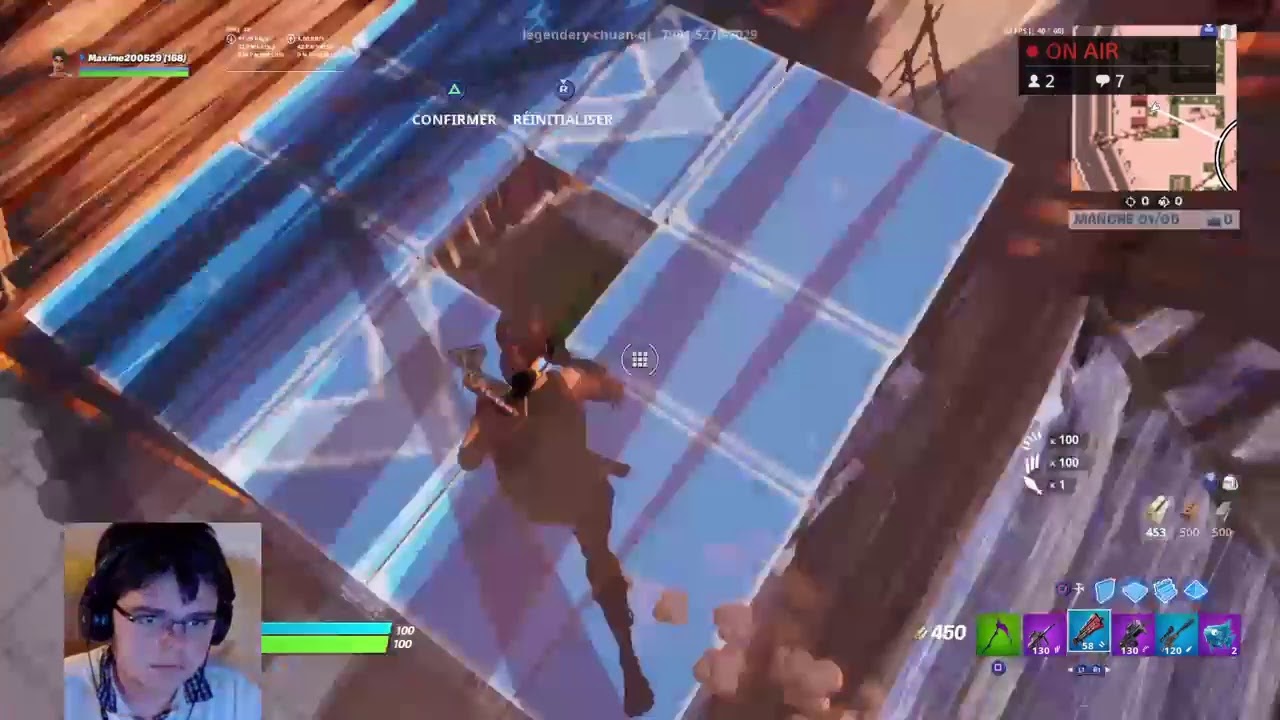 Live fortnite +Facecam - YouTube