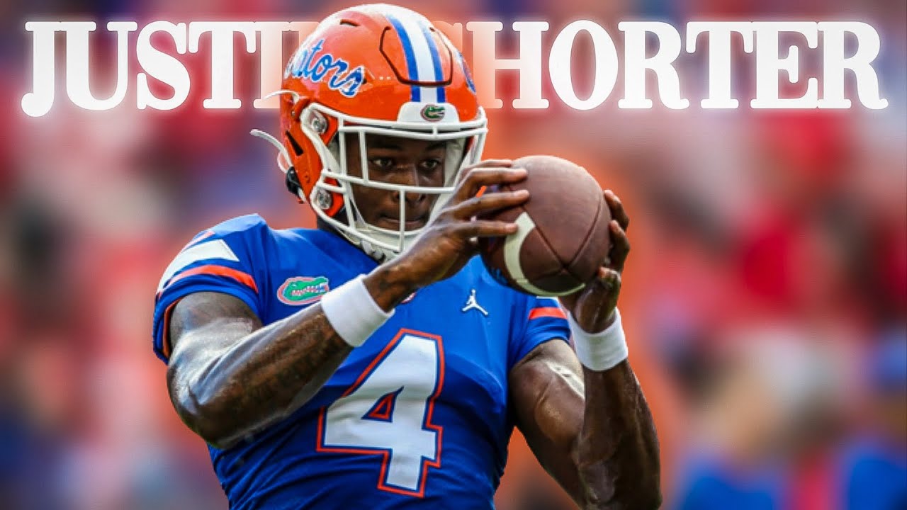 Justin Shorter Florida WR Highlights || Versatile Big-Bodied Threat ...