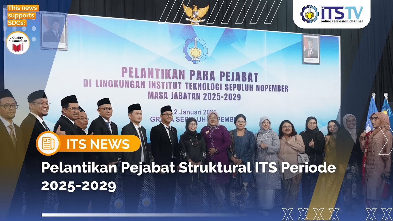 Tahun Baru Kepemimpinan Baru, ITS Resmi Lantik Pejabat Struktural ...