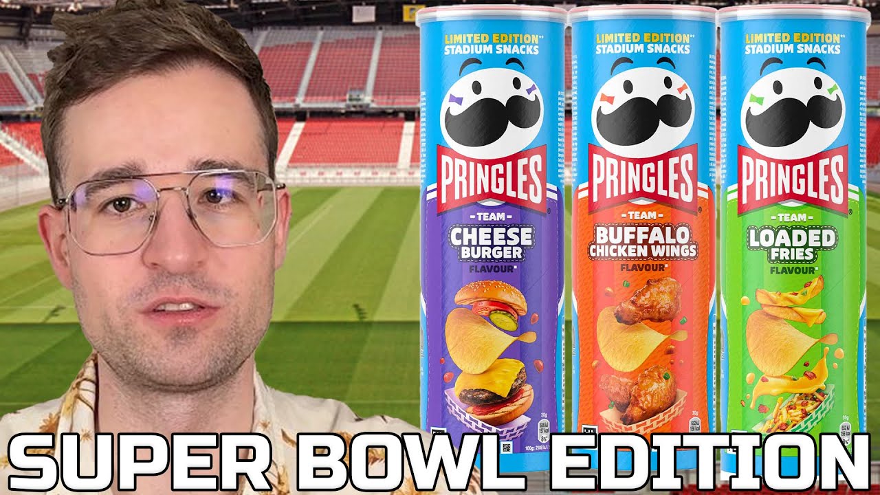 PRINGLES Stadium Snacks mit CHEESBURGER, CHICKEN WINGS & POMMES im Test ...