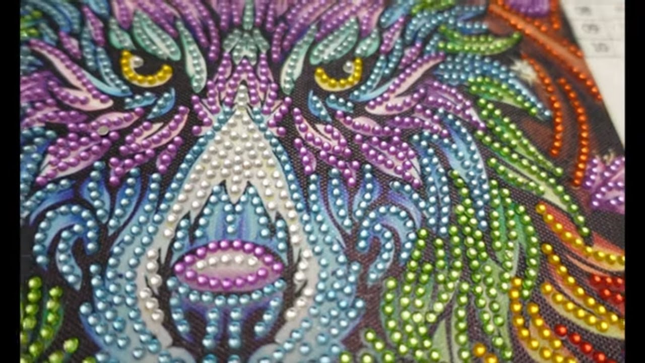 WOLF Crystal Rhinestone Diamond Painting From EverydayeDeals ...