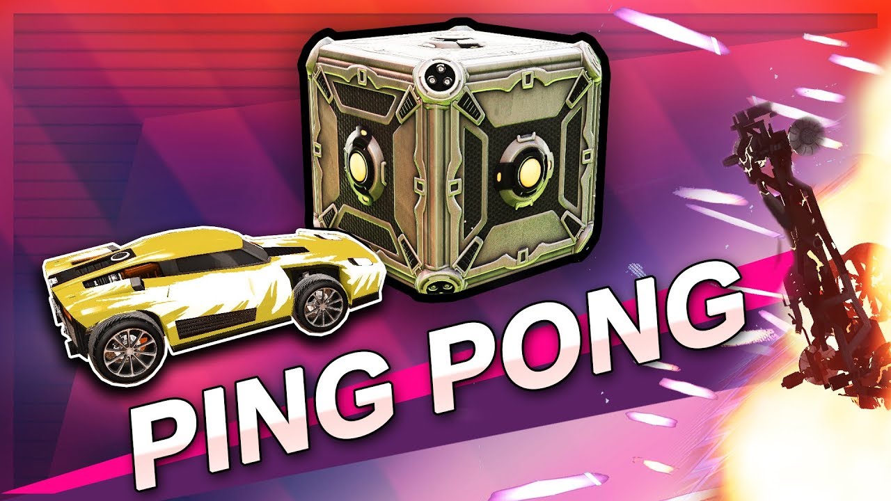 PING PONG with Cube + Explode On Opponent's Side - YouTube