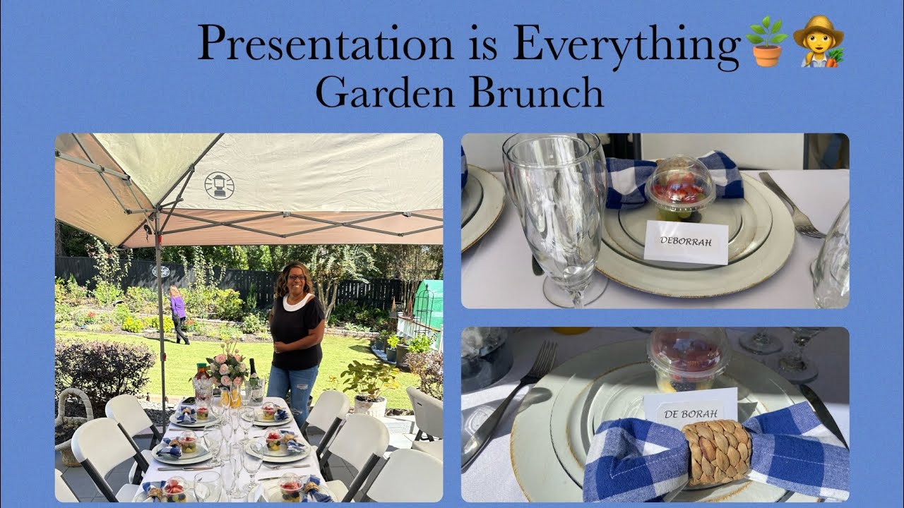How to Host a Garden Brunch -Southern Brunch with Mimosas -Welcome ...