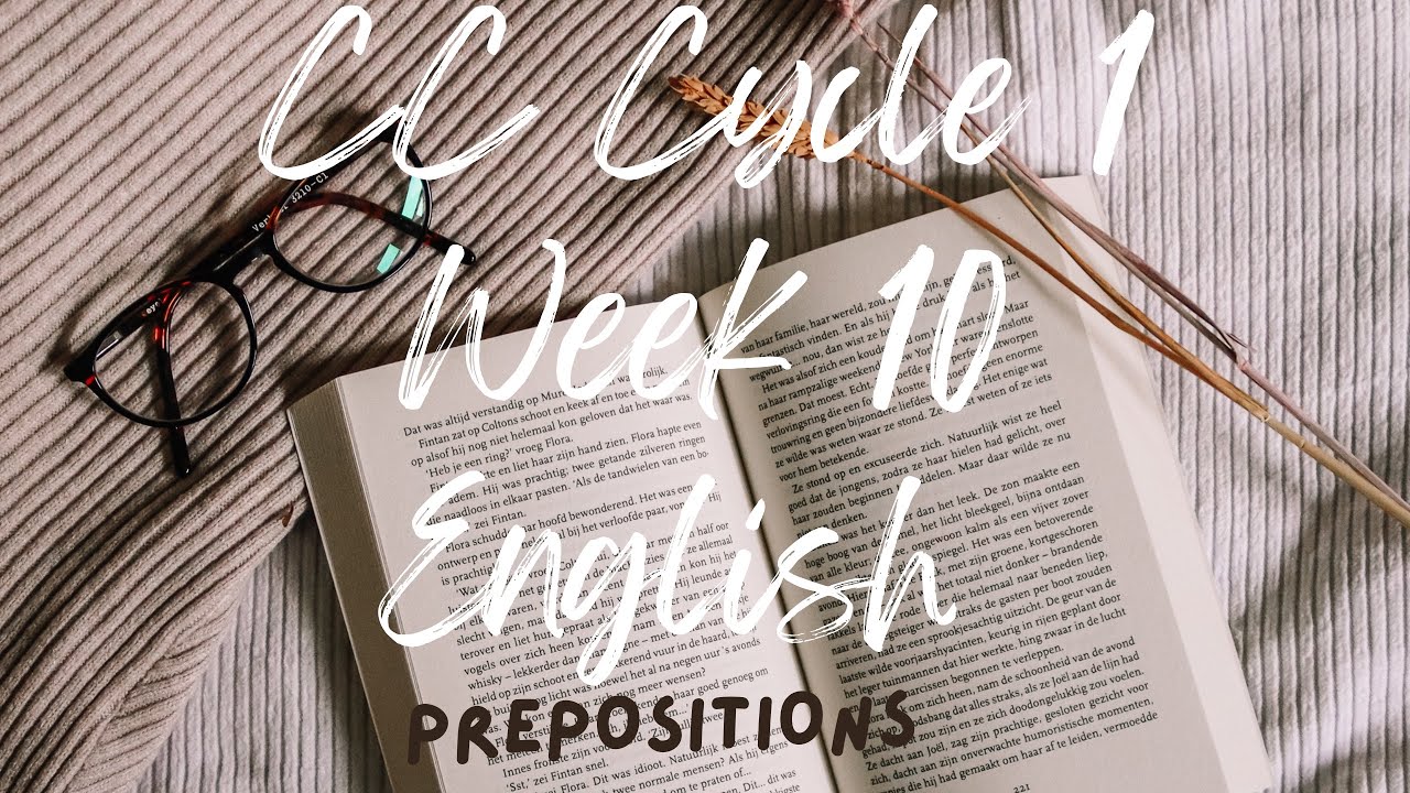 CC Cycle 1, ENGLISH Week 10, Prepositions Song motions tutorial ...