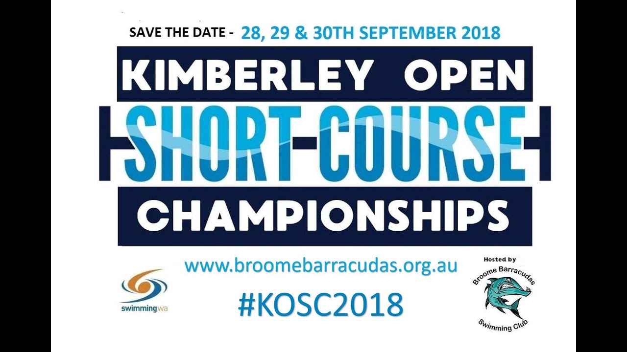 Kimberley Open Short Course Swimming Championships 2018 - YouTube