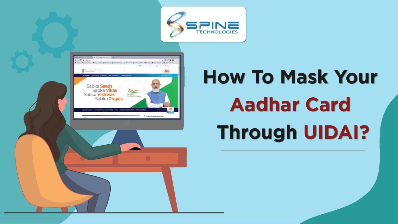 How to mask your Aadhar Card through UIDAI? - YouTube