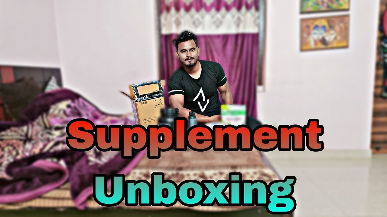 Gym Vlog😍 | My Supplement Stack | Protein Unboxing | Nutrabay Supplement Unboxing - YouTube