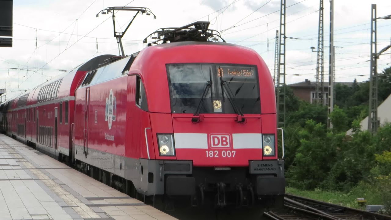 BR 182 mit "20 Jahre RE1- Ein Takt, der bleibt" - YouTube