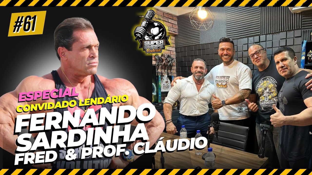 FERNANDO SARDINHA, FRED E PROF. PROF. CLÁUDIO - EP. 61 - YouTube