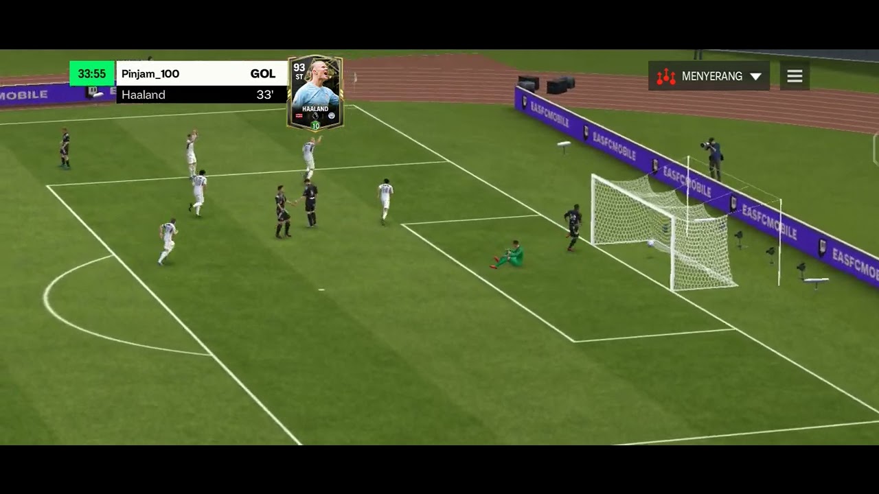 full match manager mode halland 2 - 0 | fc mobile - YouTube