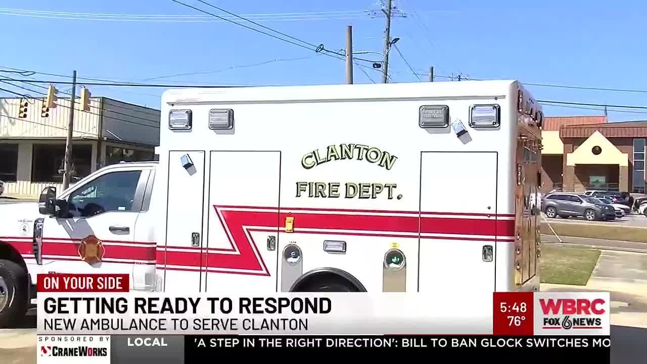 New ambulance getting ready to respond serving Clanton - YouTube
