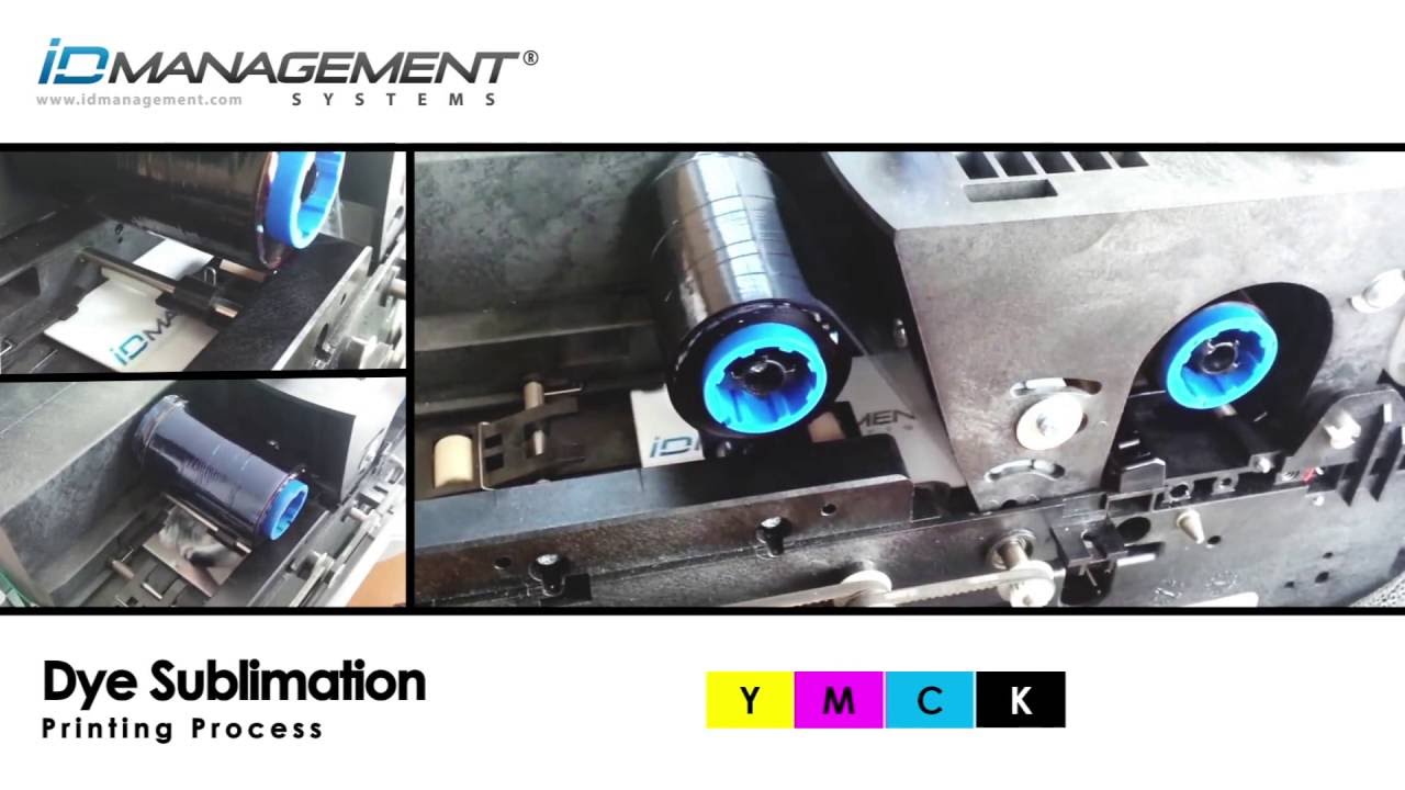 ID Management Demonstration of YMCK Printing with Plastic Card Printer ...