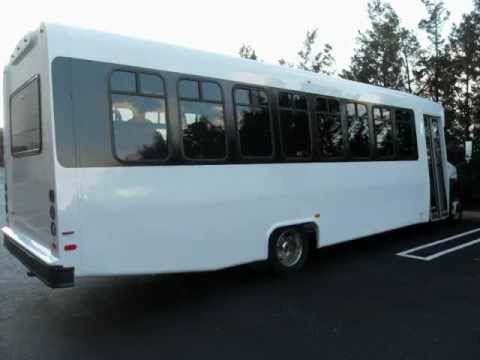 Ford E550 33 Passenger Diesel Shuttle Bus For Sale at www.getanybus.com ...