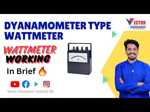 Dyanamometer Type Wattmeter 🔥 #wattmeter #working #instrumental # ...