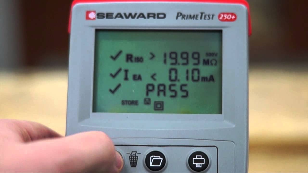 NEW No set-up PAT tester with label printing from Seaward - YouTube