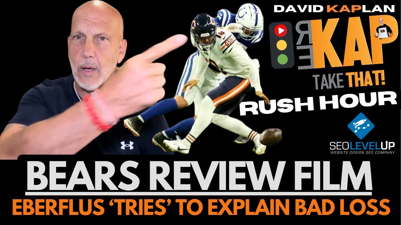REKAP Rush Hour 🚗: Chicago Bears review film, Matt Eberflus ‘tries’ to explain bad loss - YouTube