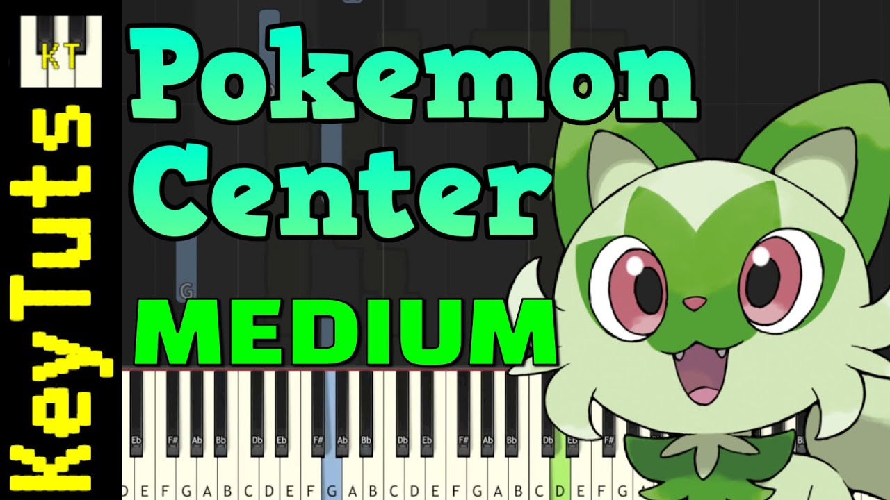 Pokemon Center [Pokemon Scarlet and Violet] - Medium Mode [Piano ...
